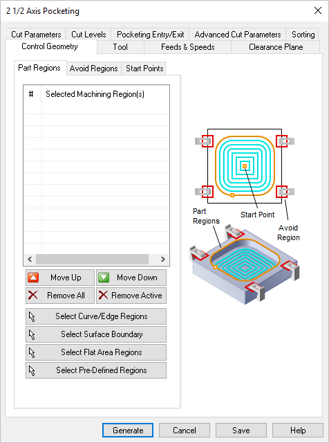 RhinoCAM FAQs > General Training > How to: Generate a Toolpath